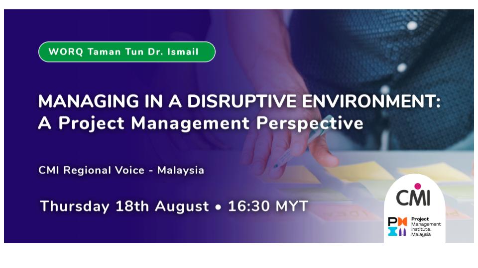 Managing in a Disruptive Environment: A Project Management Perspective ...