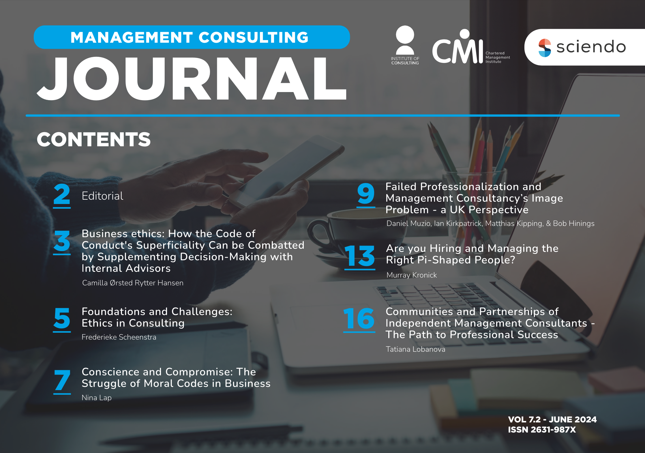 Management Consulting Journal - CMI